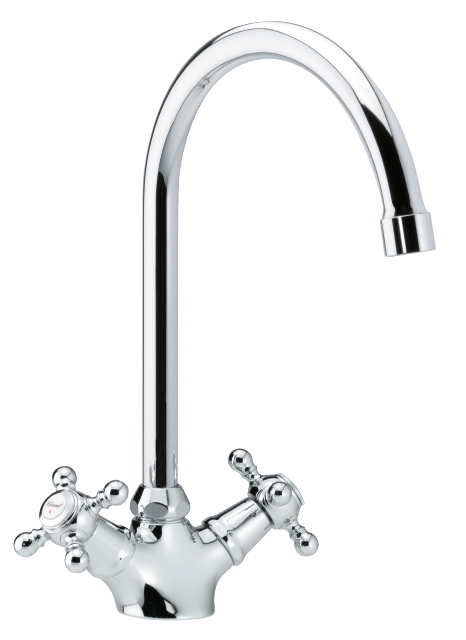 Tradition Chrome Kitchen Mixer [https://damixa.com]