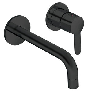 Damixa concealed bathroom shower and basin in Chrome & Black [https://damixa.com]