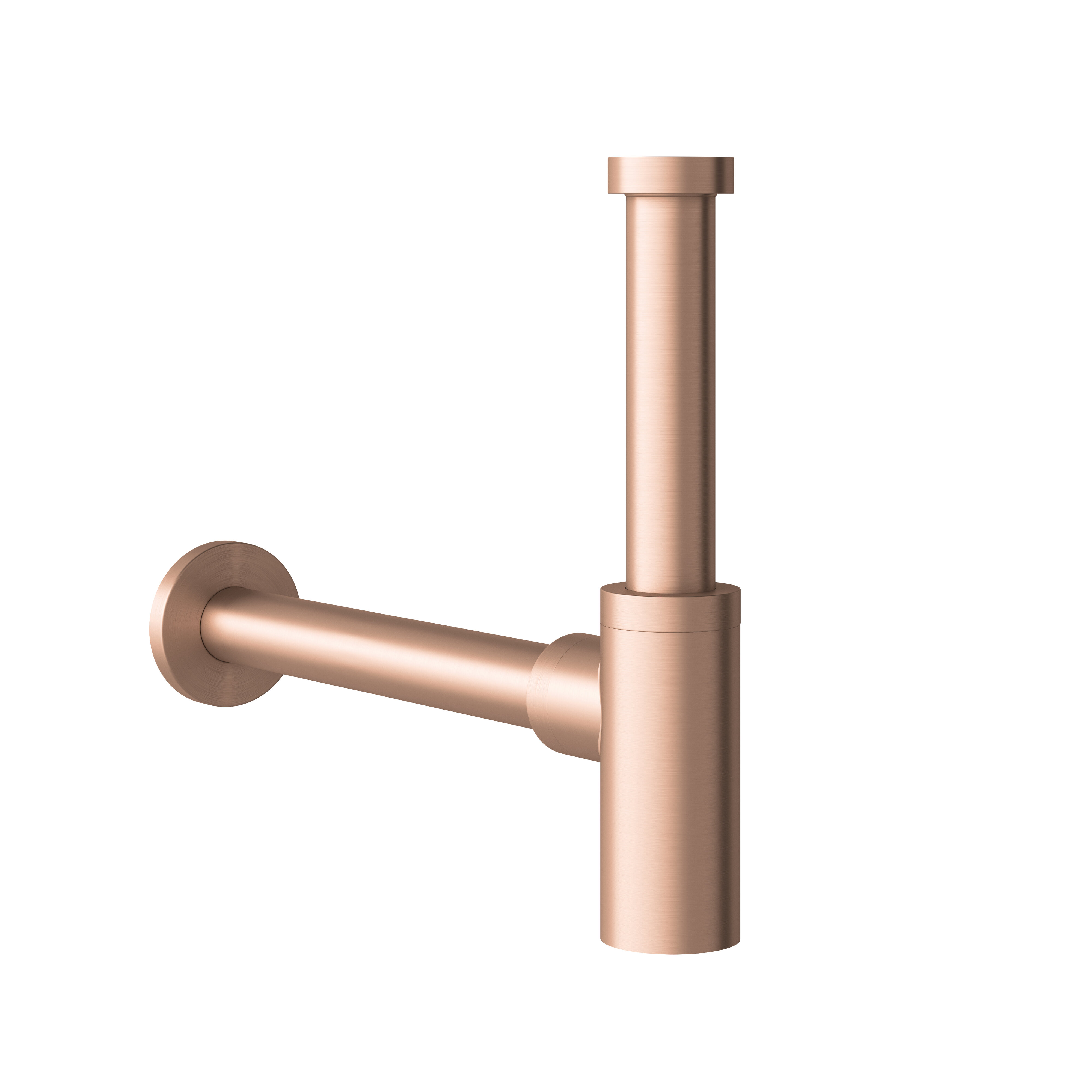 Bathroom Accessories Brushed Copper PVD Siphon [https://damixa.com]
