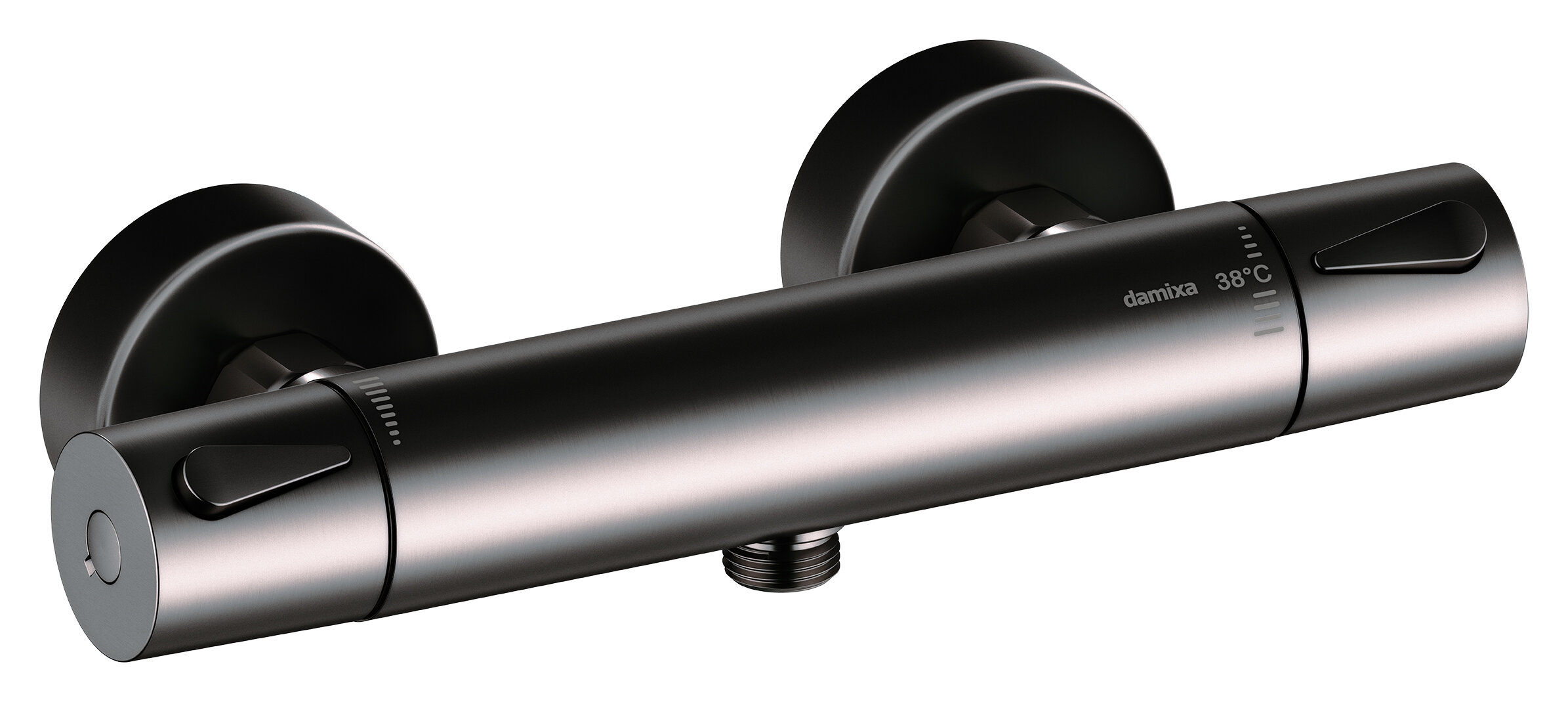 Silhouet Grafiet PVD Thermostatische douchemengkraan [https://damixa.nl]